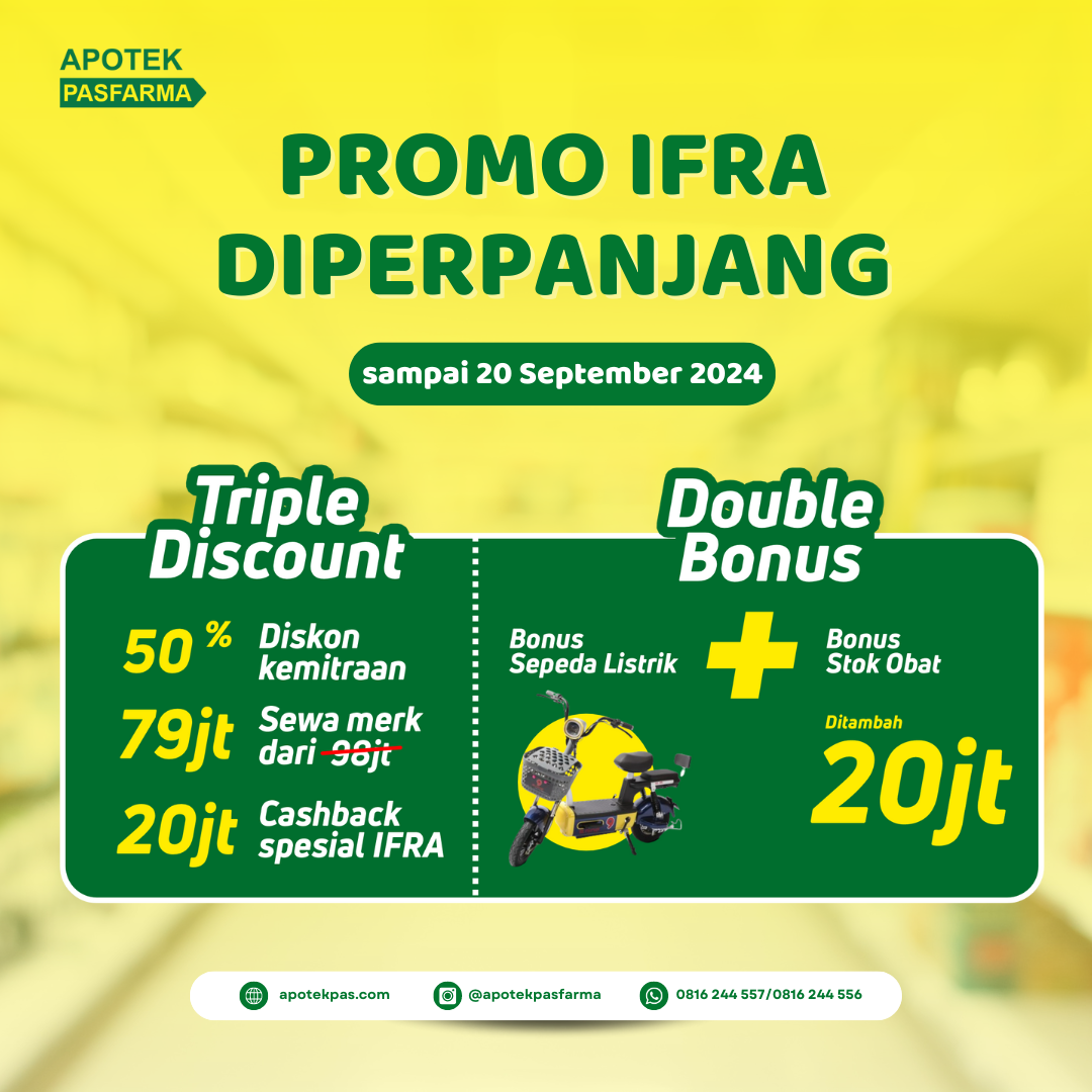 Banyak Yang Masih Minta, Promo IFRA Diperpanjang Hingga 20 September ...